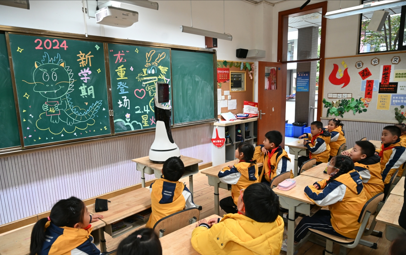 Students in China Return to School With New focus on AI