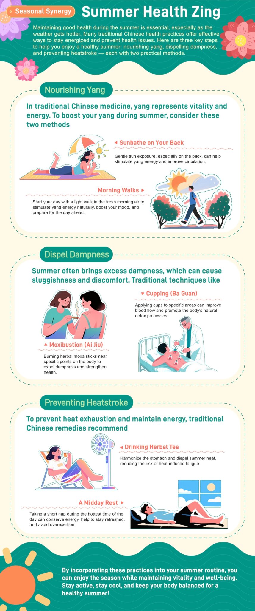 3 Traditional Chinese Methods for Summer Wellness