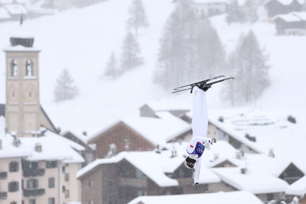 2026 Winter Olympics | Wang Xindi Wins Aerials Gold in One-Jump Final ...